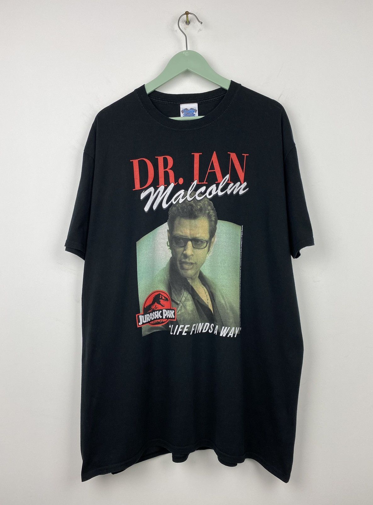 Vintage Jurassic Park Dr. Ian Malcolm T Shirt Tee Independence Day ...