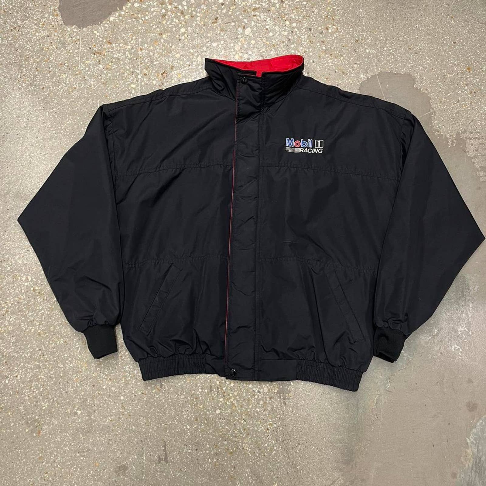 Streetwear × Vintage Vintage 90’s Mobil Racing Pegasus Embroidered ...