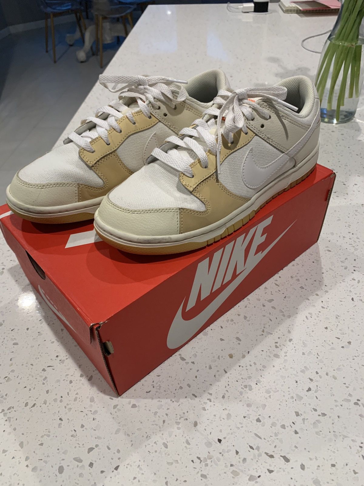 Nike Nike Dunk Low SE Patchwork If Lost Return To | Grailed