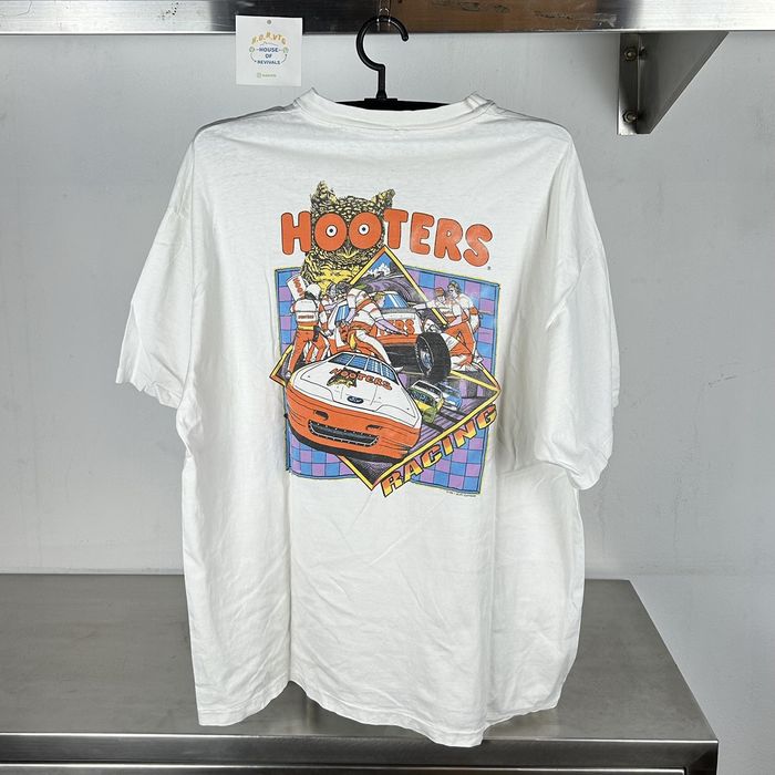 Vintage Vintage 1992 Hooters Racing Team art single stitch shirt | Grailed