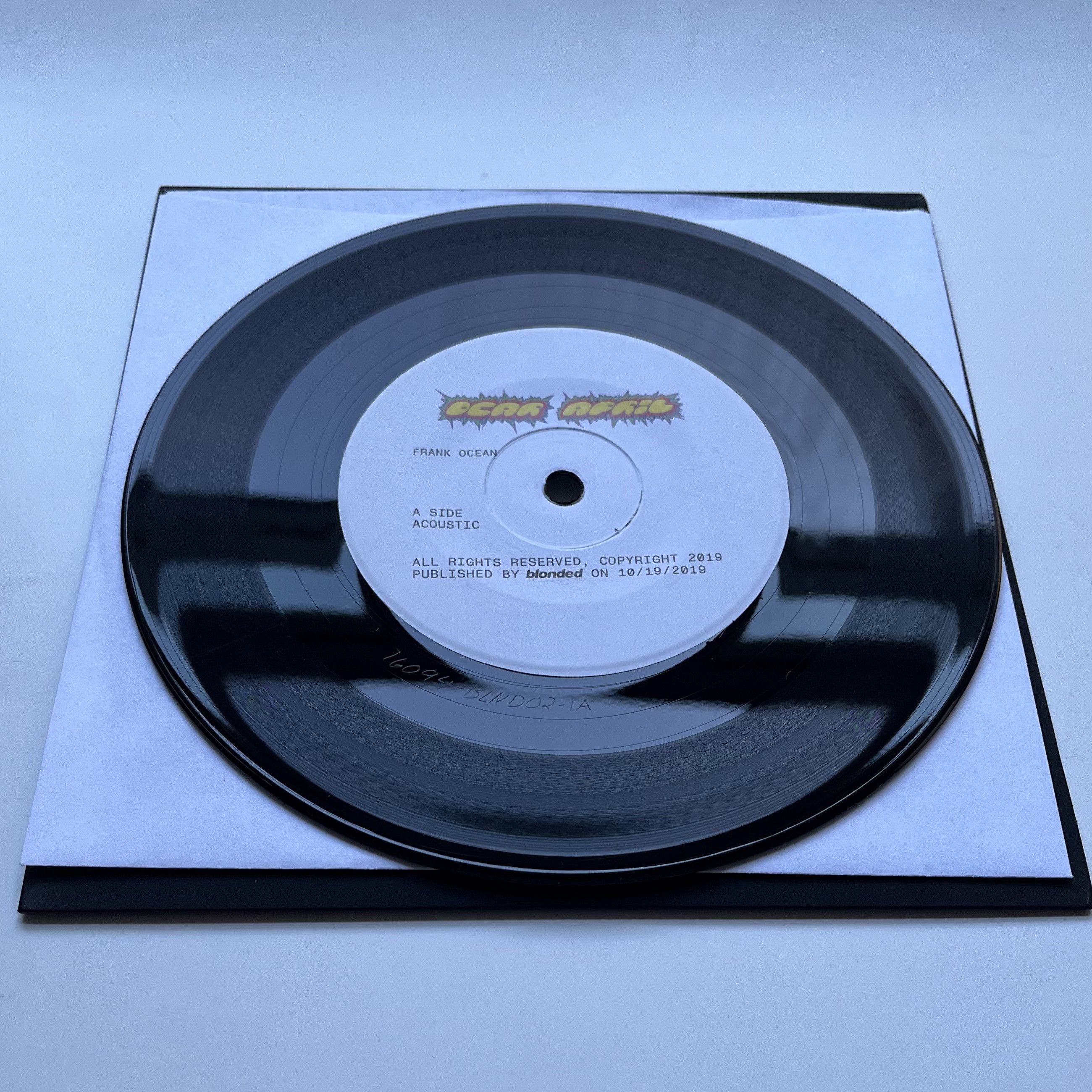 Frank Ocean Dear April Vinyl - Official Pressing | Grailed