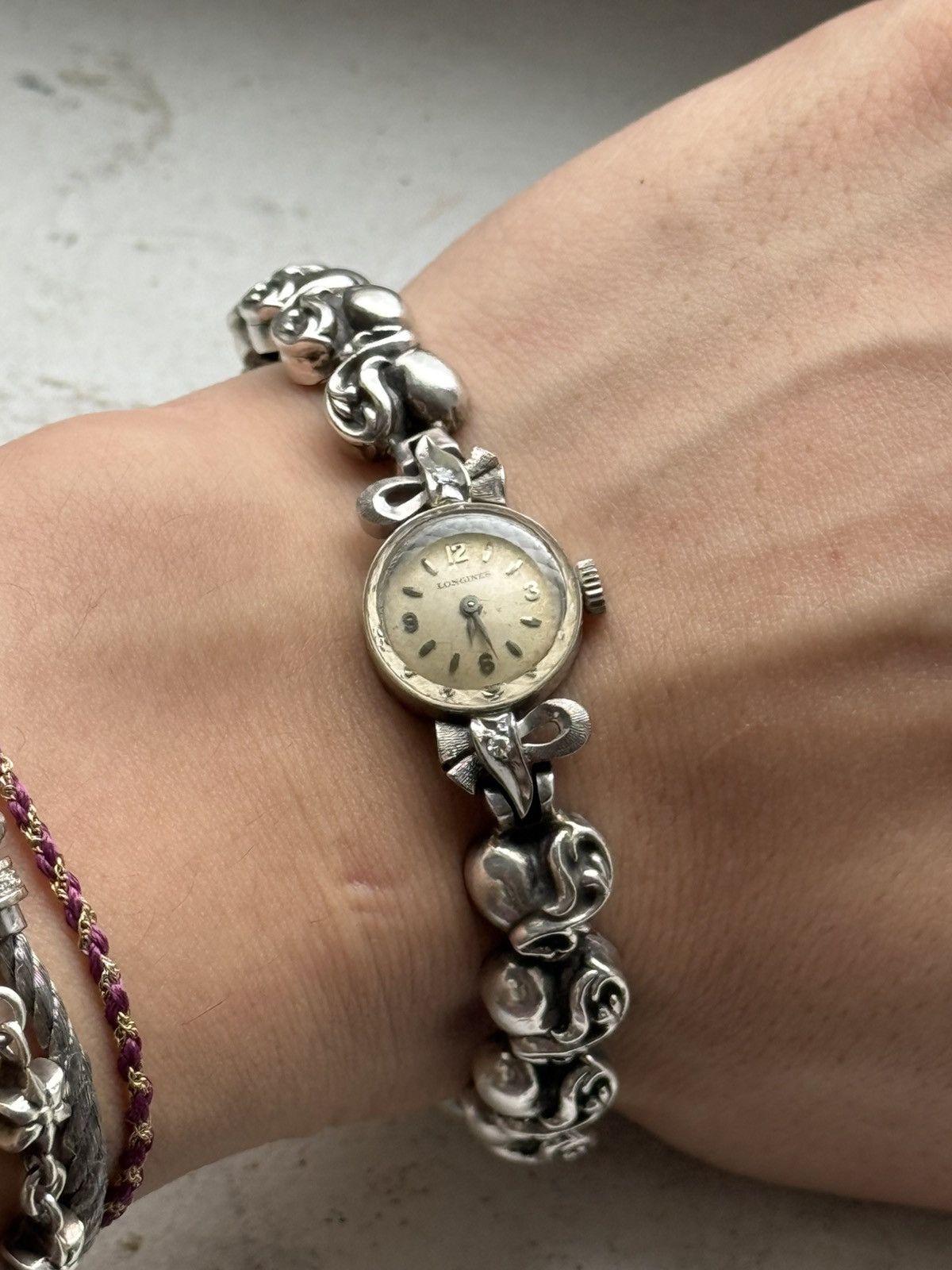 Pre-owned Chrome Hearts Special Order Heart Vine Longines Watch | ModeSens