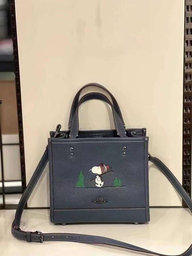 Coach × Peanuts Coach X Peanuts Dempsey Tote 22 Snoopy Ski Leather ... Coach × Peanuts Coach X Peanuts Dempsey Tote 22 Snoopy Ski Leather ...
