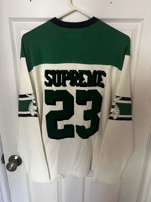 Supreme FW23 Supreme Bumblebee Football Jersey | Grailed