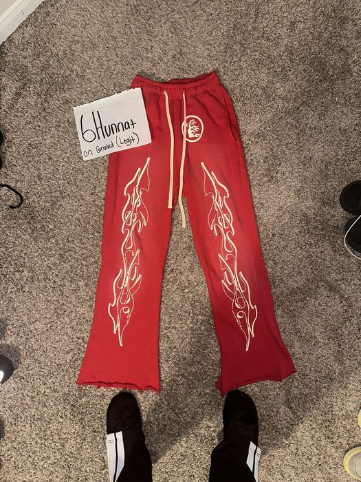 HELLSTAR Hellstar Flamed Pants | Grailed