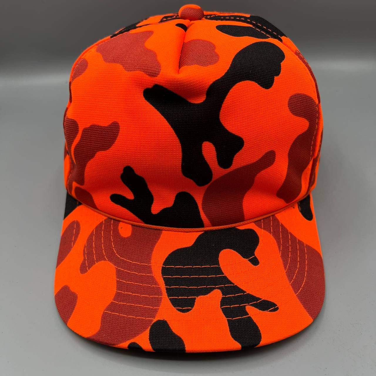 Vintage Vintage Hat Men Orange Camouflage Youngan Snap Back Cap | Grailed
