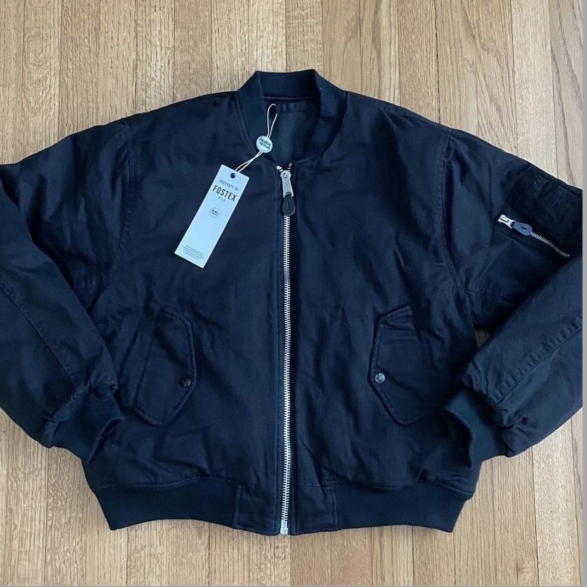 Fostex Garments Fostex Garments Vintage Wash Cotton Bomber Jacket | Grailed