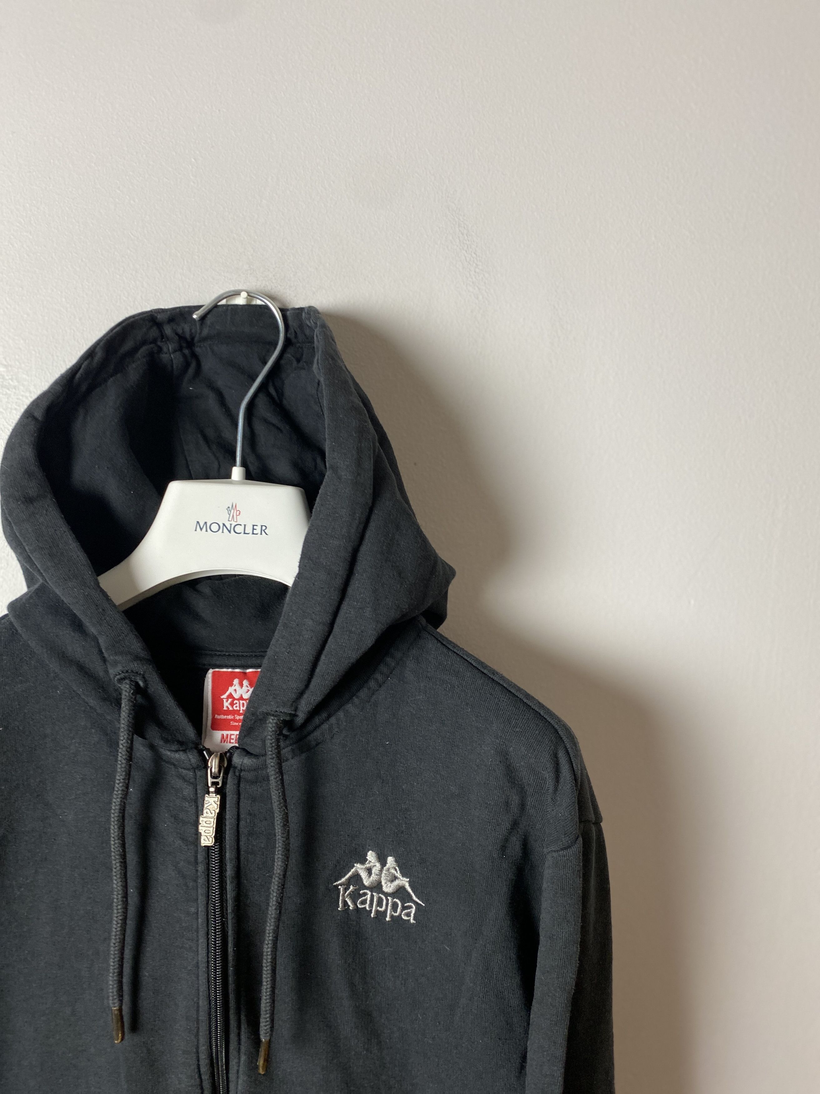 Kappa Kappa small logo zip-up hoodie | Grailed