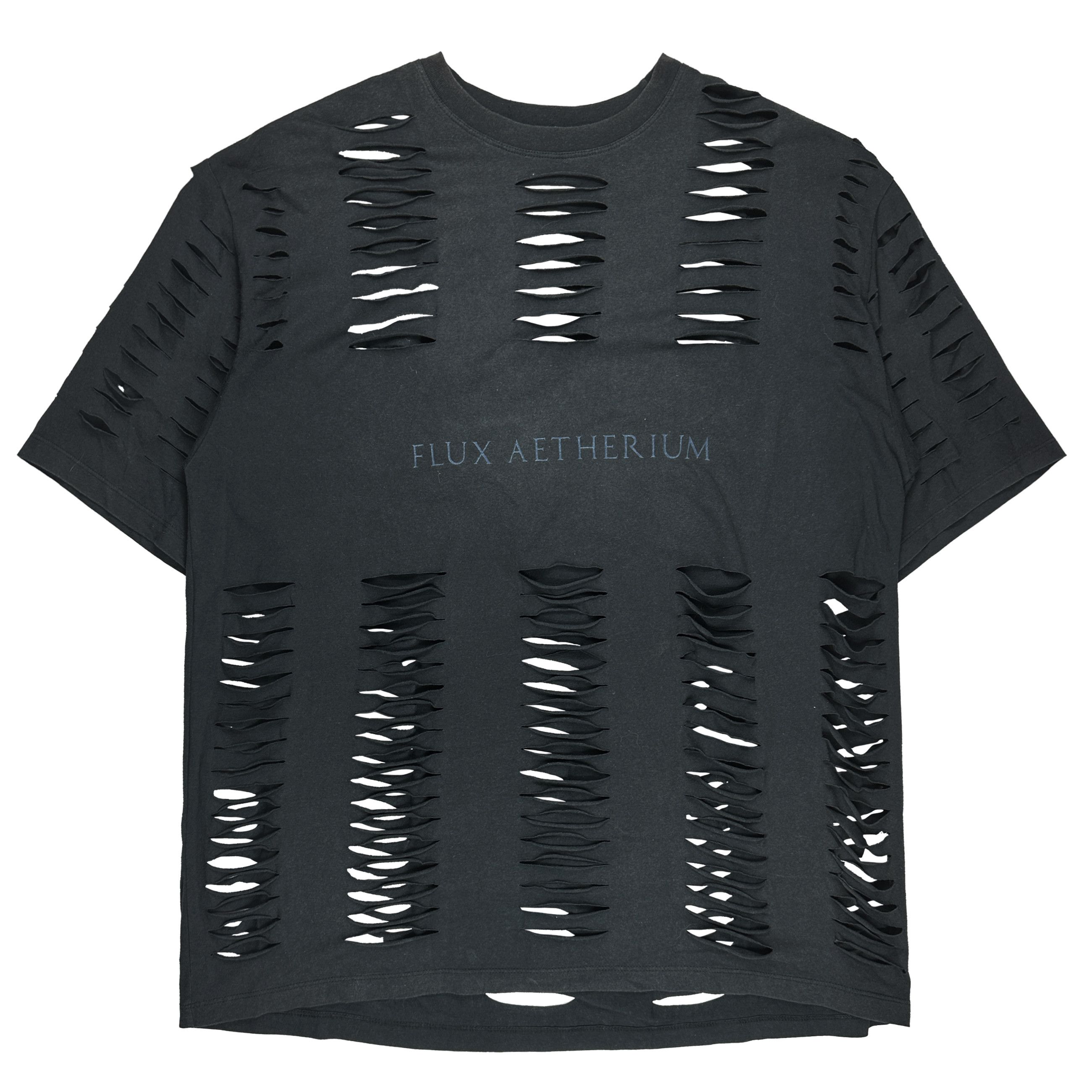 Raf Simons SS06 "Flux Aetherium" Laser Cut Tee | Grailed