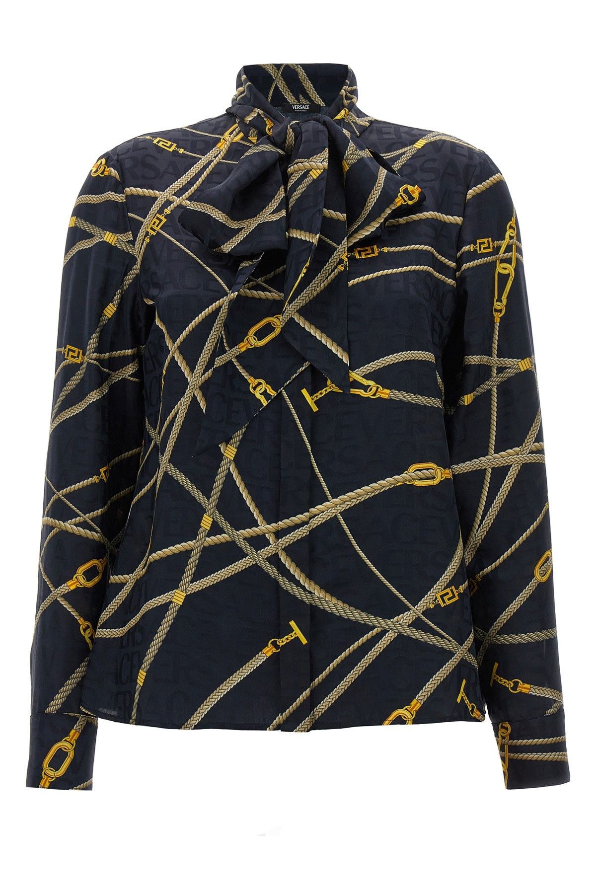Versace 'Versace ropes' blouse | Grailed