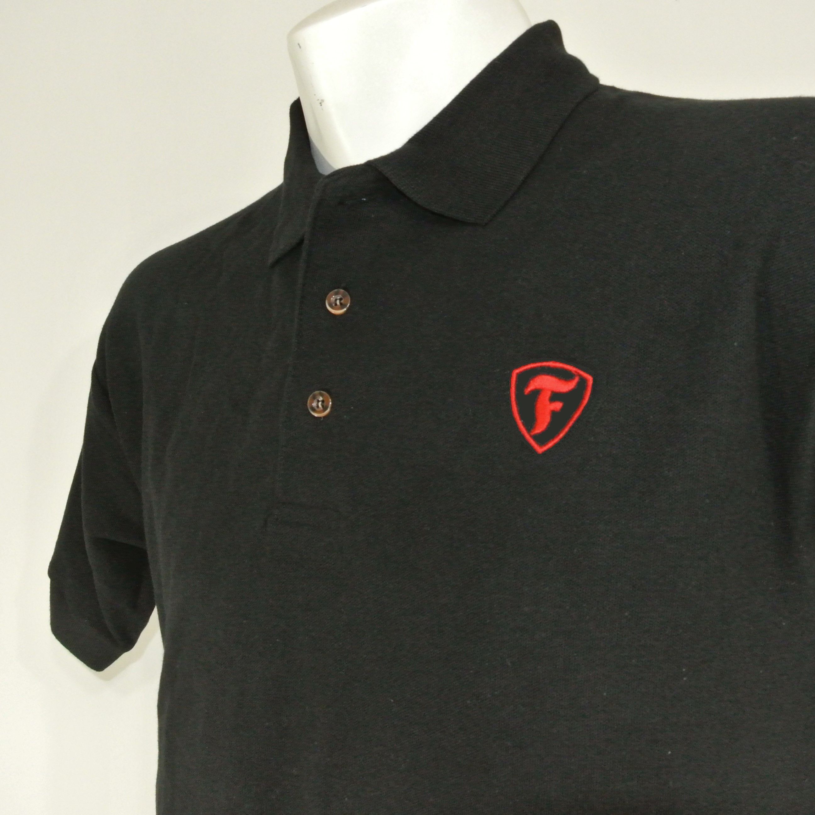Mando FIRESTONE Tire Automotive Employee Uniform Black Polo Shirt | Grailed