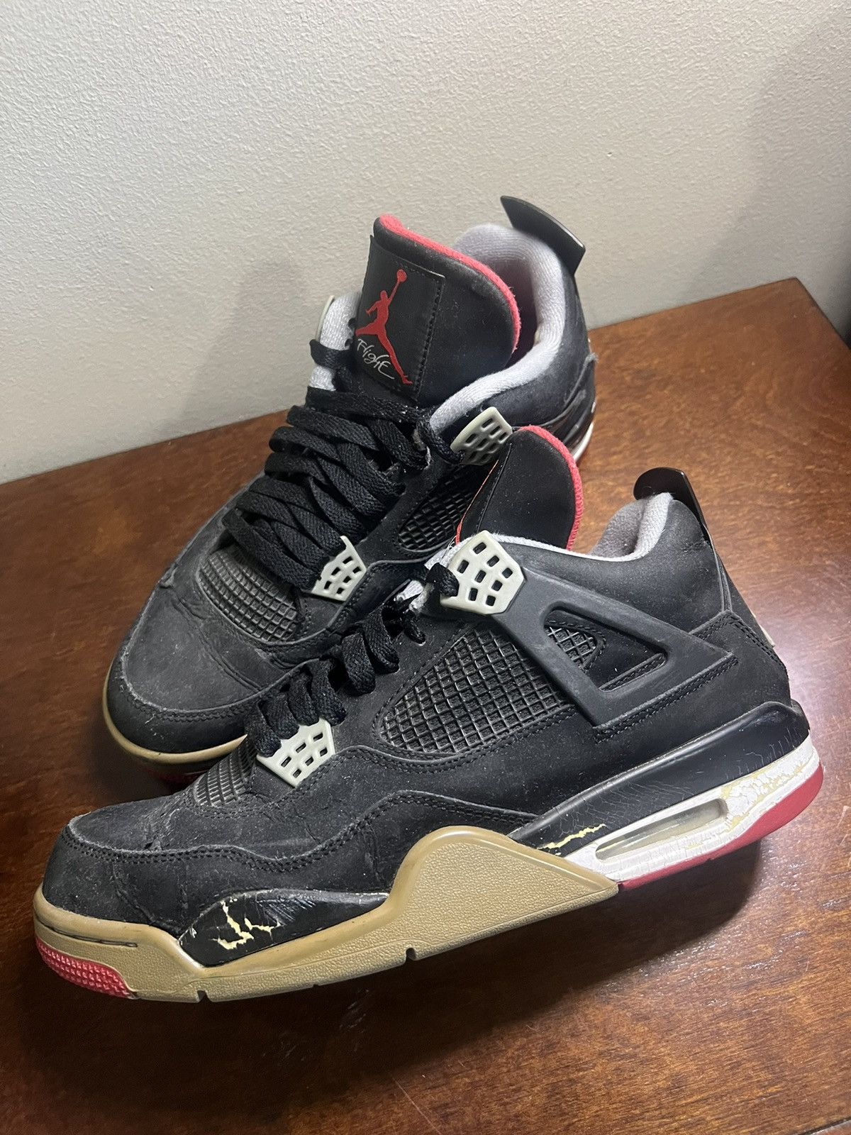 Jordan Brand × Nike Air Jordan 4 Bred | Grailed
