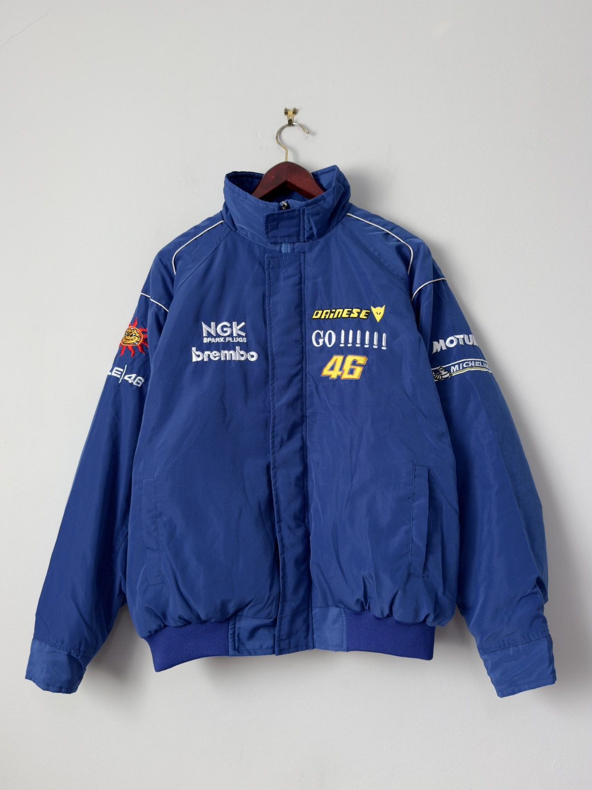 Vintage Vintage 90's Yamaha Motogp VR 46 Racing Moto Jacket | Grailed