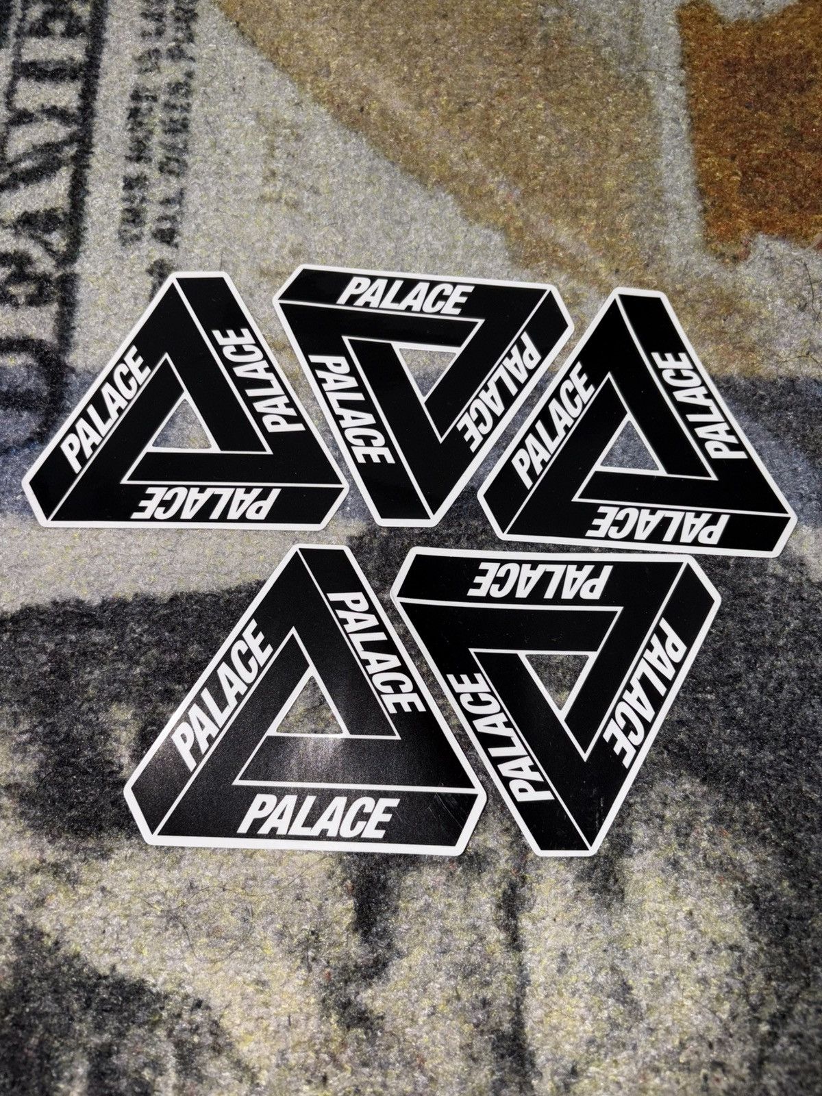 Palace Palace Tri Ferg Sticker (pack of 5) | Grailed