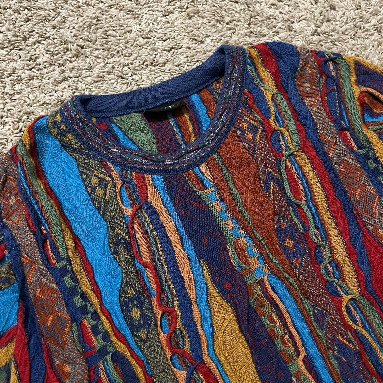 Other × Streetwear Geccu Australia Merino Wool Knit Coogi Style Crazy ...