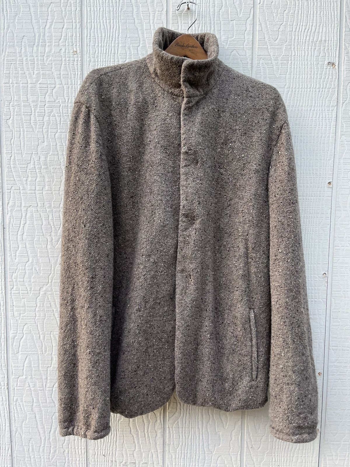 Burberry Prorsum Roberto Menichetti Early 2000s Cashmere Alpaca Tech ...