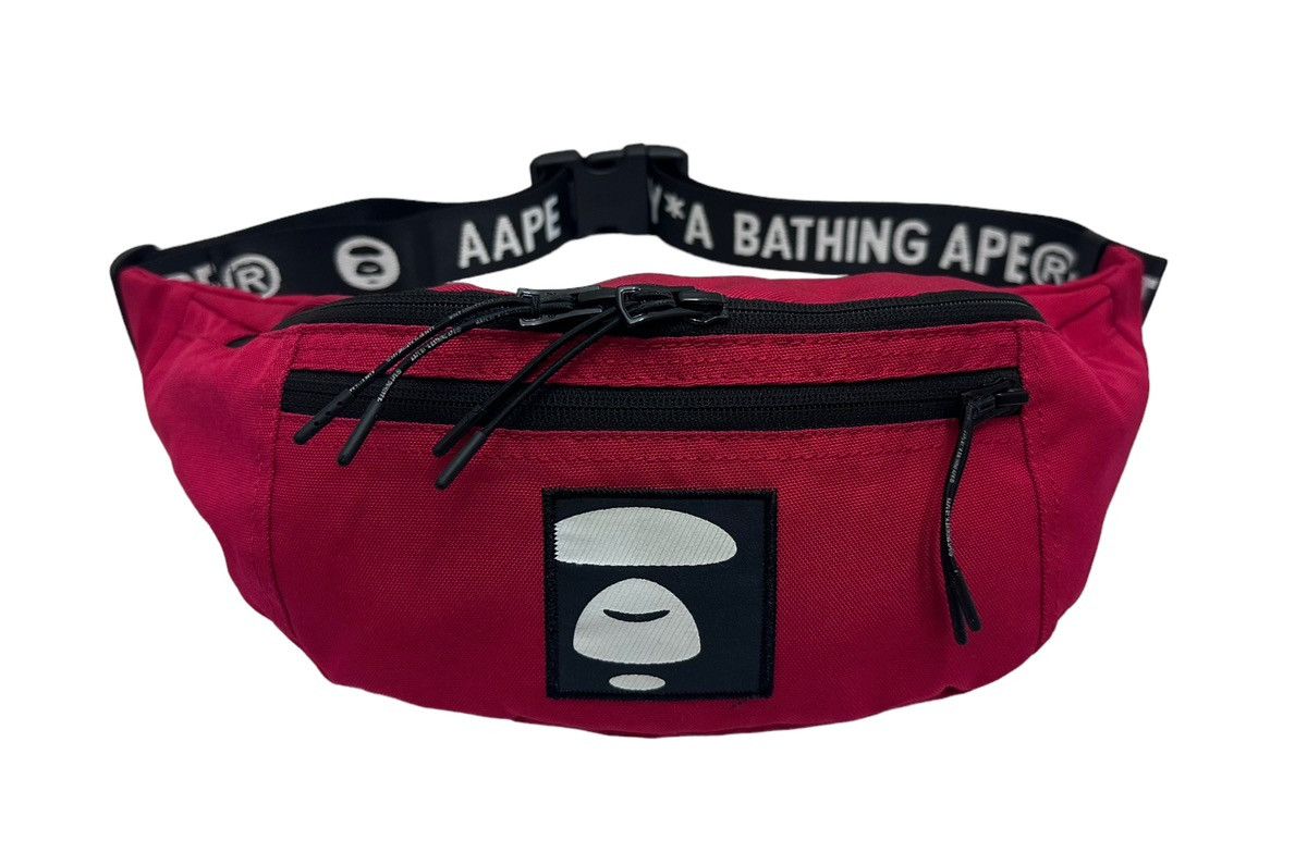 Aape 🇯🇵 A Bathing Ape Aape Iconic Logo Crossbody Waist Bag | Grailed