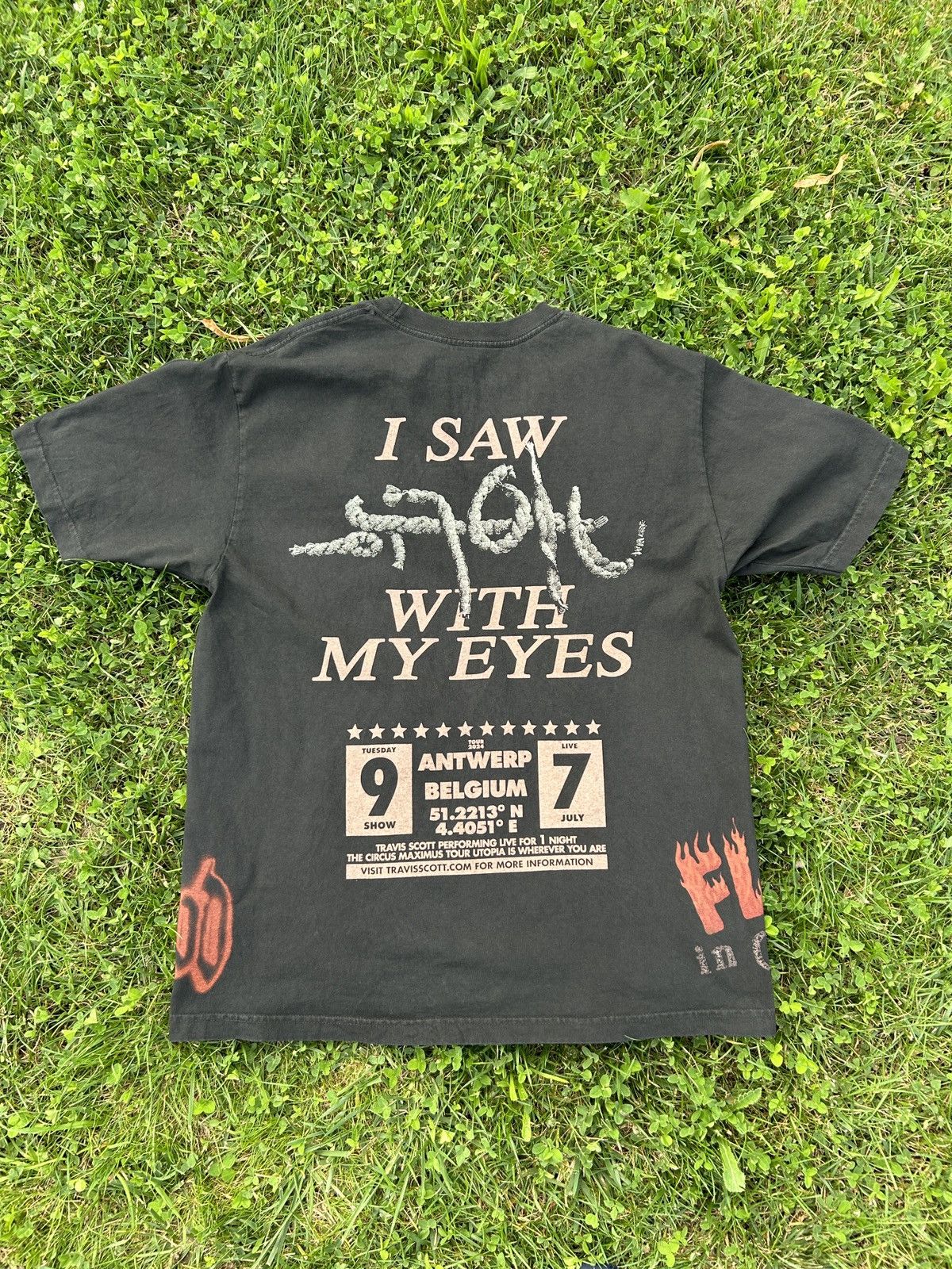 Travis Scott Travis Scott I saw Utopia with my eyes Europe 2024 | Grailed