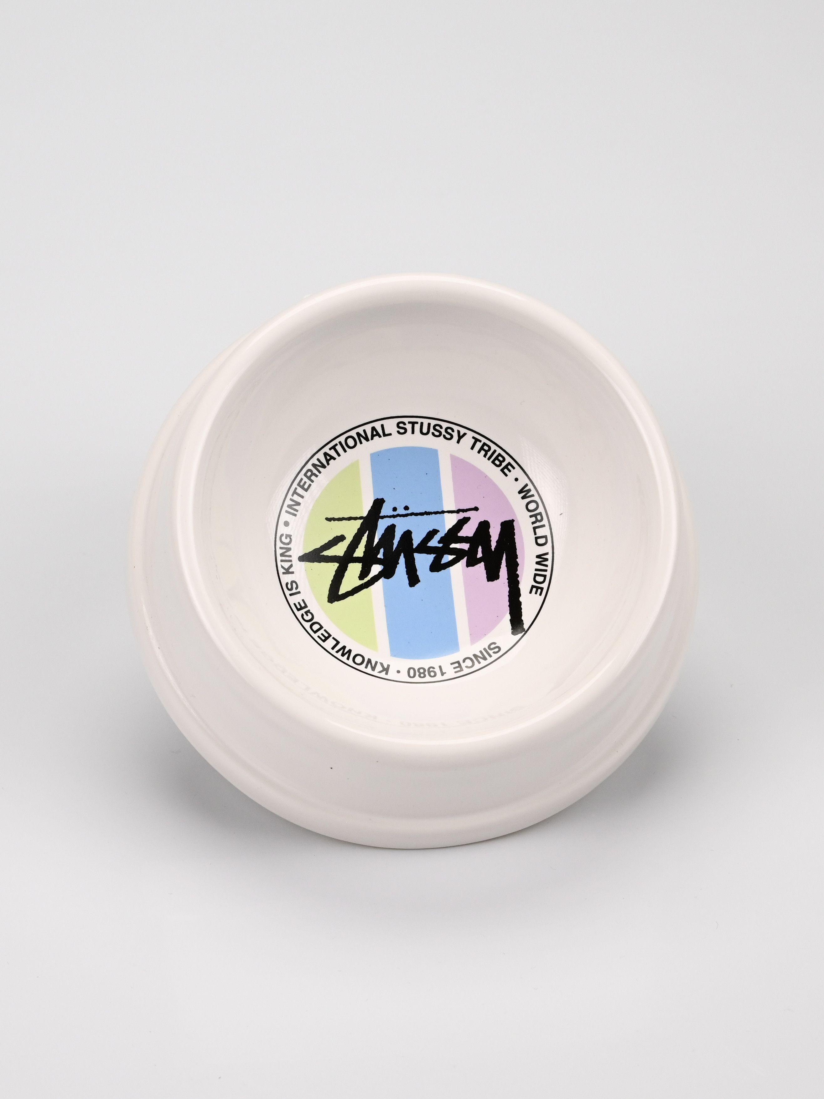 Stussy Ceramic Dog Cat Pet Bowl | Grailed