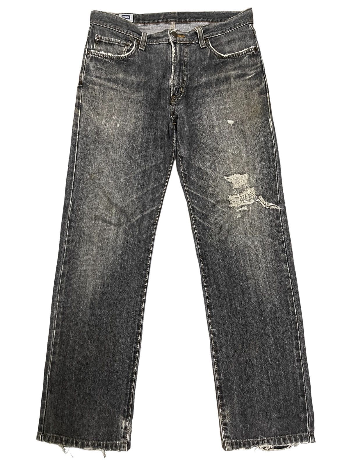 Edwin × Streetwear × Vintage Vintage Edwin Made in Japan Distressed ...