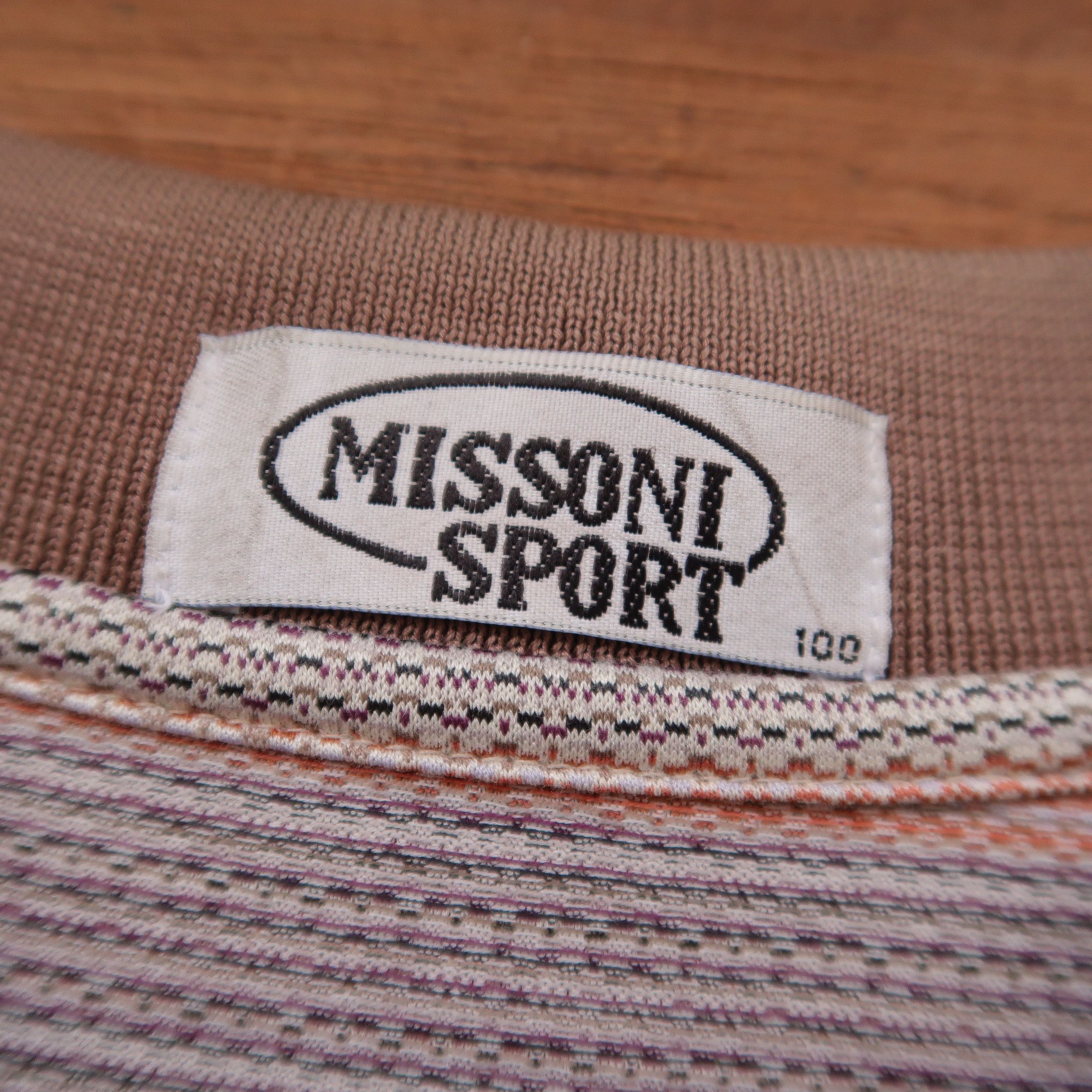 Designer × Luxury × Missoni Vintage Missoni Sport Ethnic Art Pattern ...