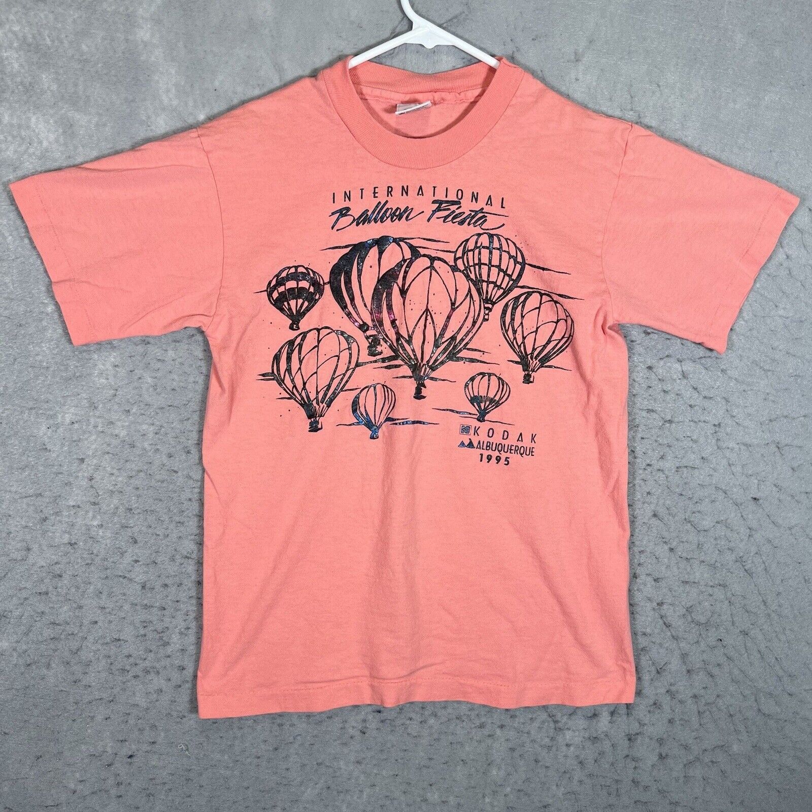 Vintage A1 Vintage 1995 International Balloon Fiesta T Shirt Adult