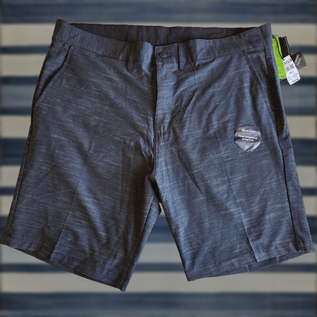 Burnside Burnside Men's 40 Blue Hybrid Performance Stretch Walk Board ...