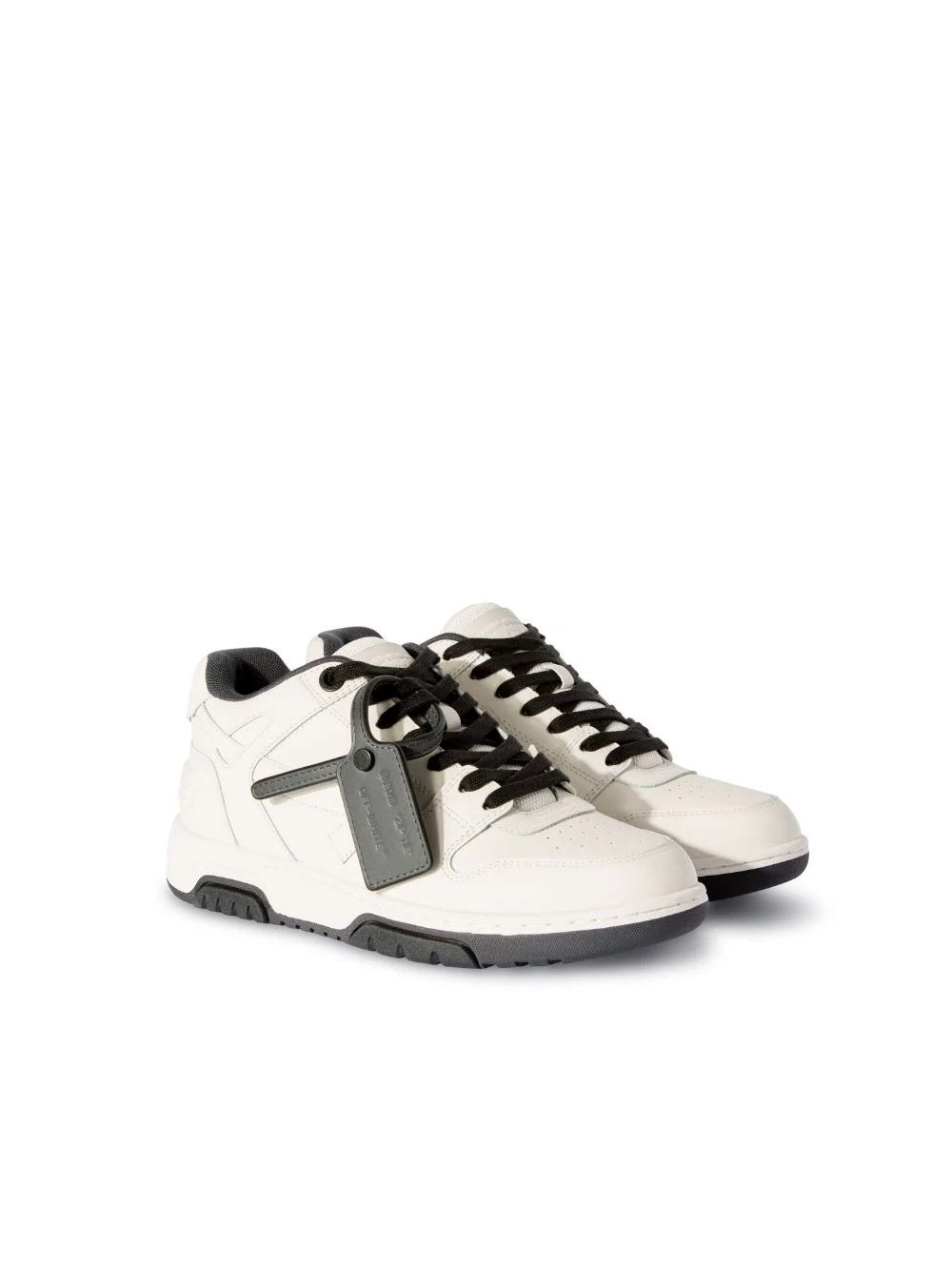 Off-White OFF WHITE SNEAKERS LEATHER SHOES VIRGIL LOGO CARAVAGGIO | Grailed