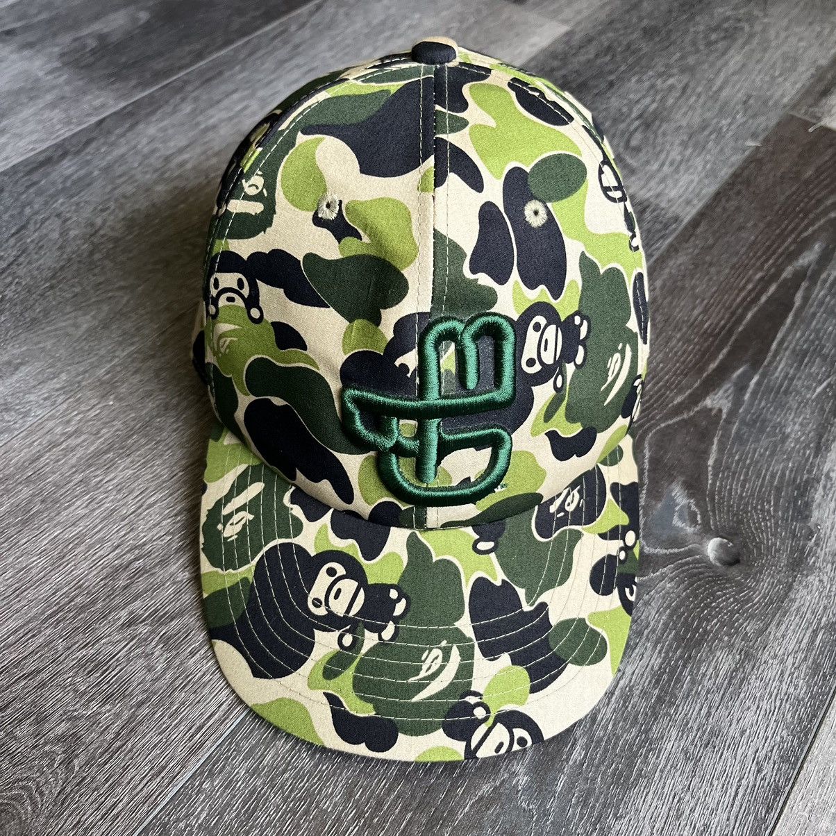 Bape Baby Milo ABC Camo Fitted Cap | Grailed