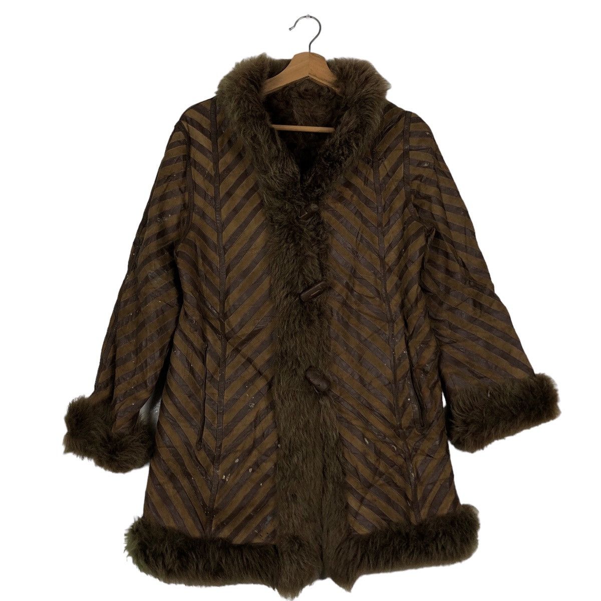 Japanese Brand Rare Mink Fur Lining Moleskin Jacket Inspire Saga Fox ...