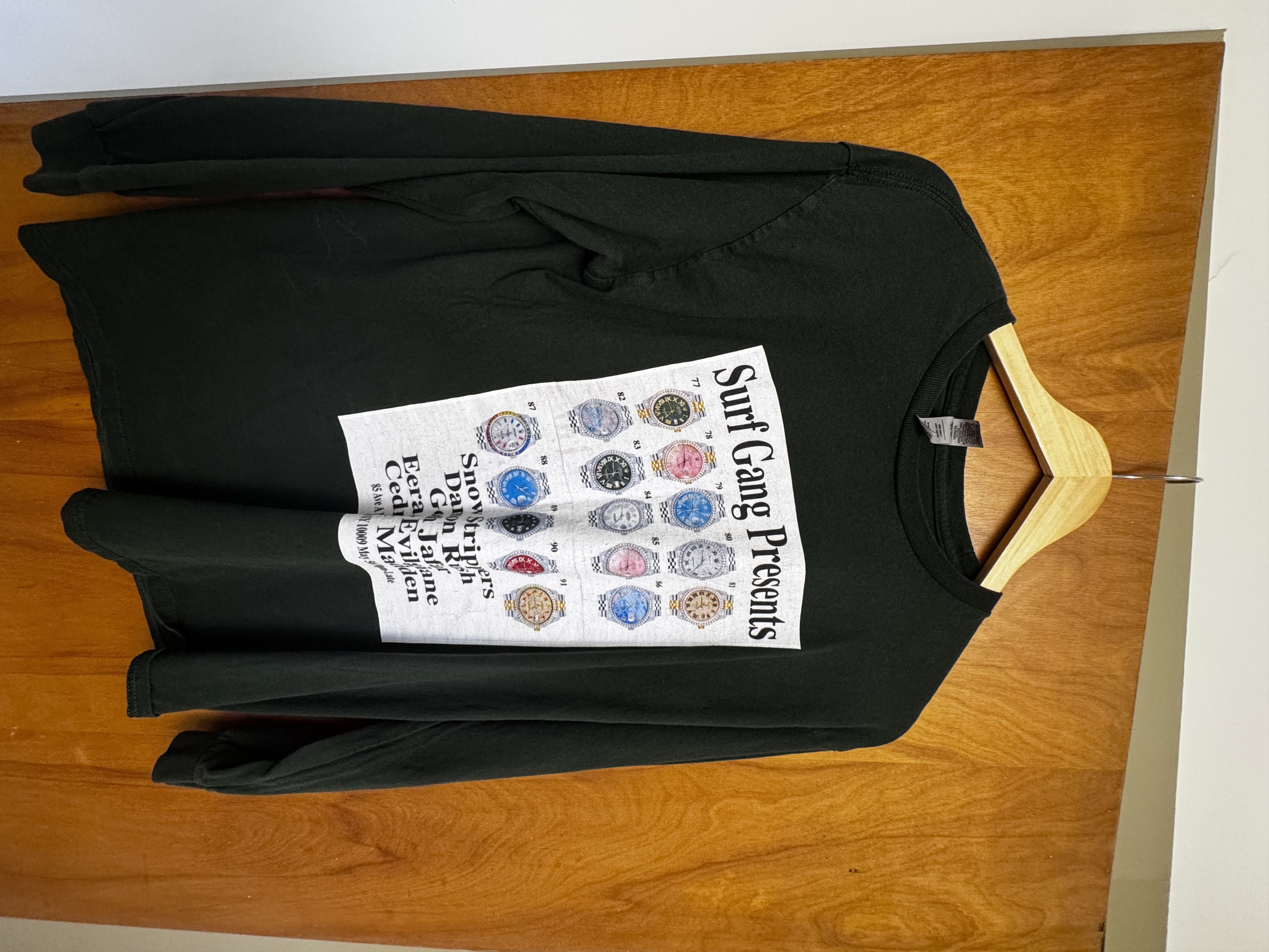 Drain Gang Surf Gang x Snow Strippers NYC Long Sleeve Tee | Grailed