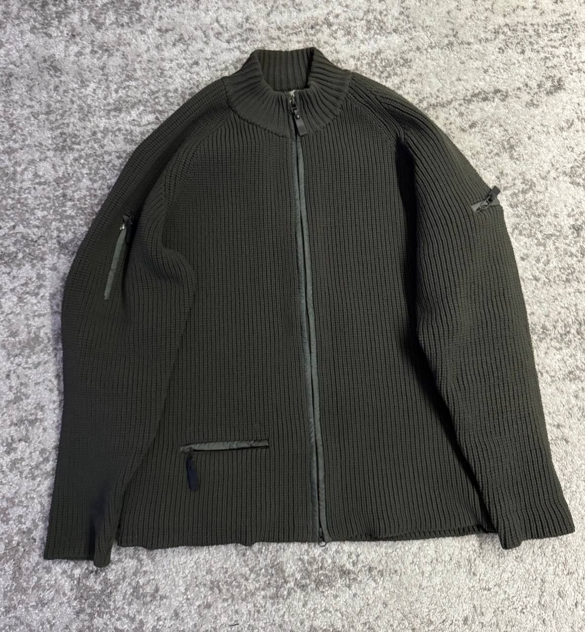 Issey Miyake Issey Miyake AW2001 Full Zip Sweater - Runway | Grailed