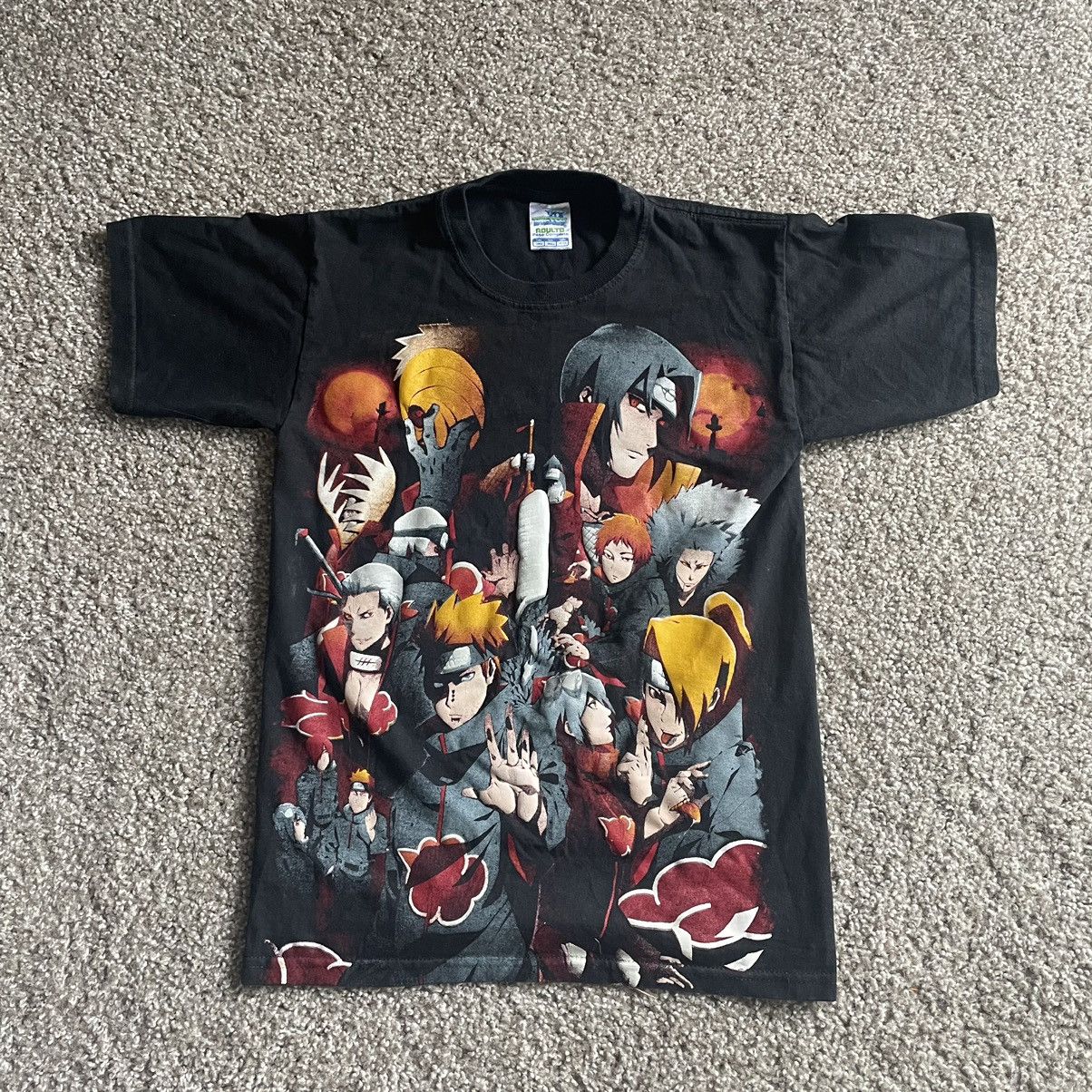Vintage vintage y2k mexican bootleg naruto megaprint | Grailed