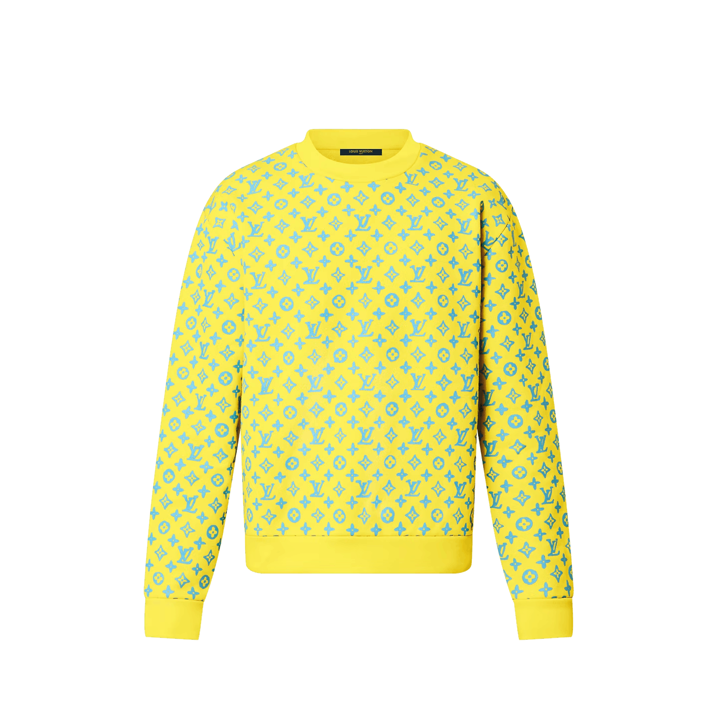 Louis Vuitton LOUIS VUITTON SWEATSHIRT MONOGRAM CREW NECK LV LOGO ...
