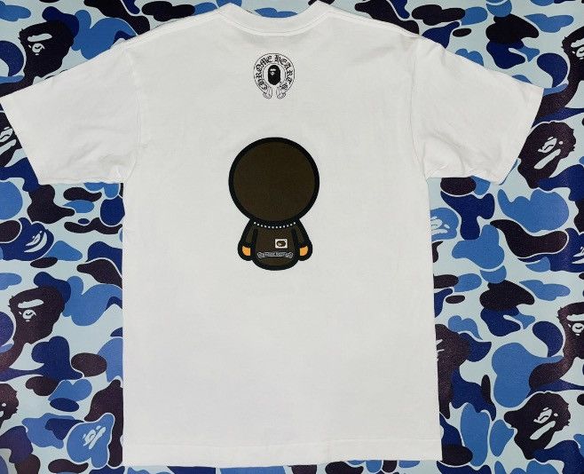 Bape Bape x Chrome Hearts Baby Milo Tee | Grailed