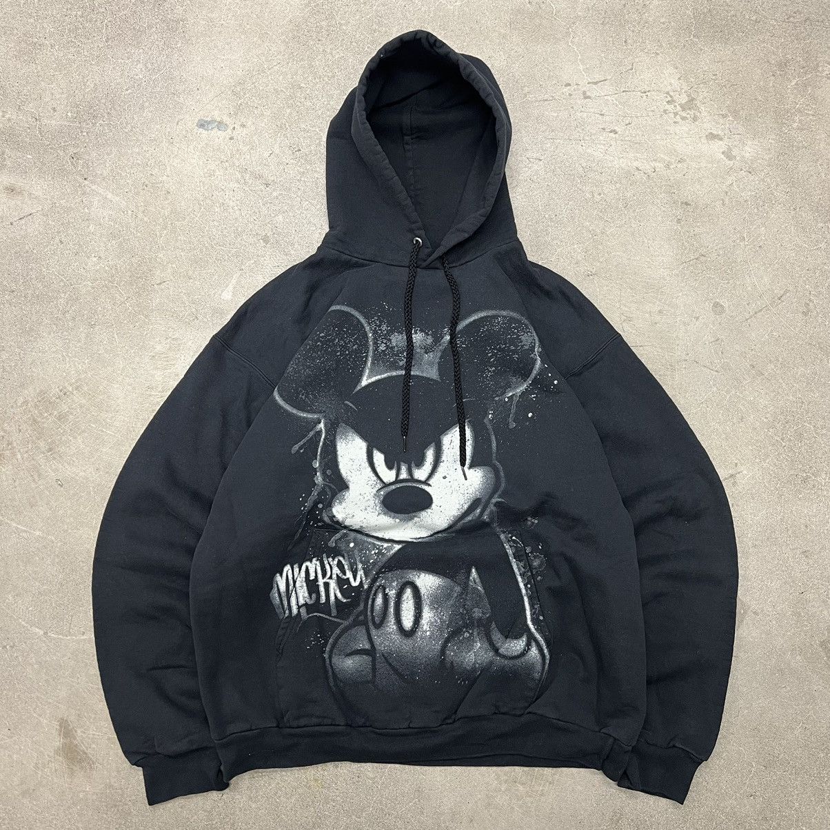 Disney × Streetwear × Vintage Vintage airbrush mikey dark evil chito ...