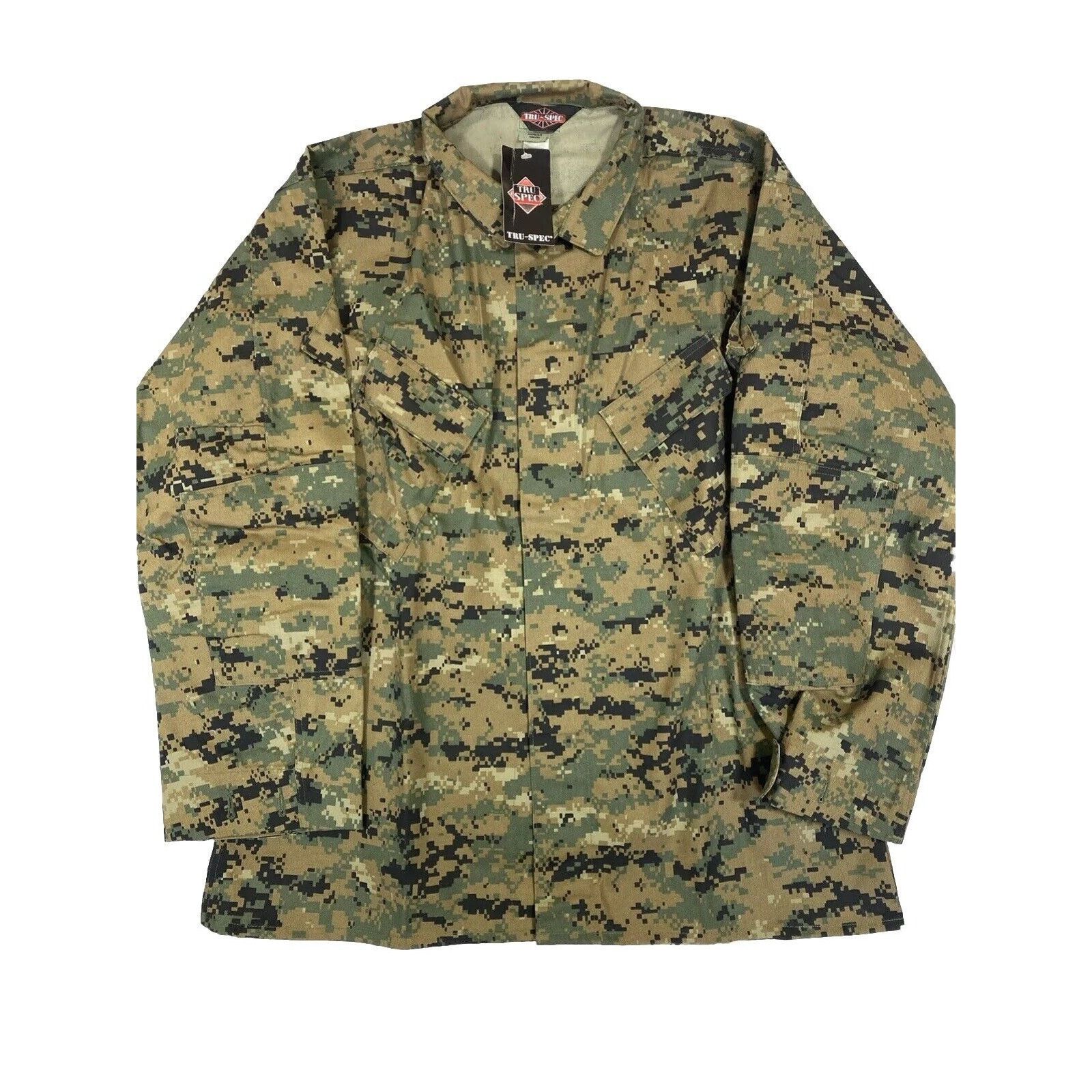 Tru Spec Tru Spec Jacket Men Extra Large Long Camouflage Military New ...