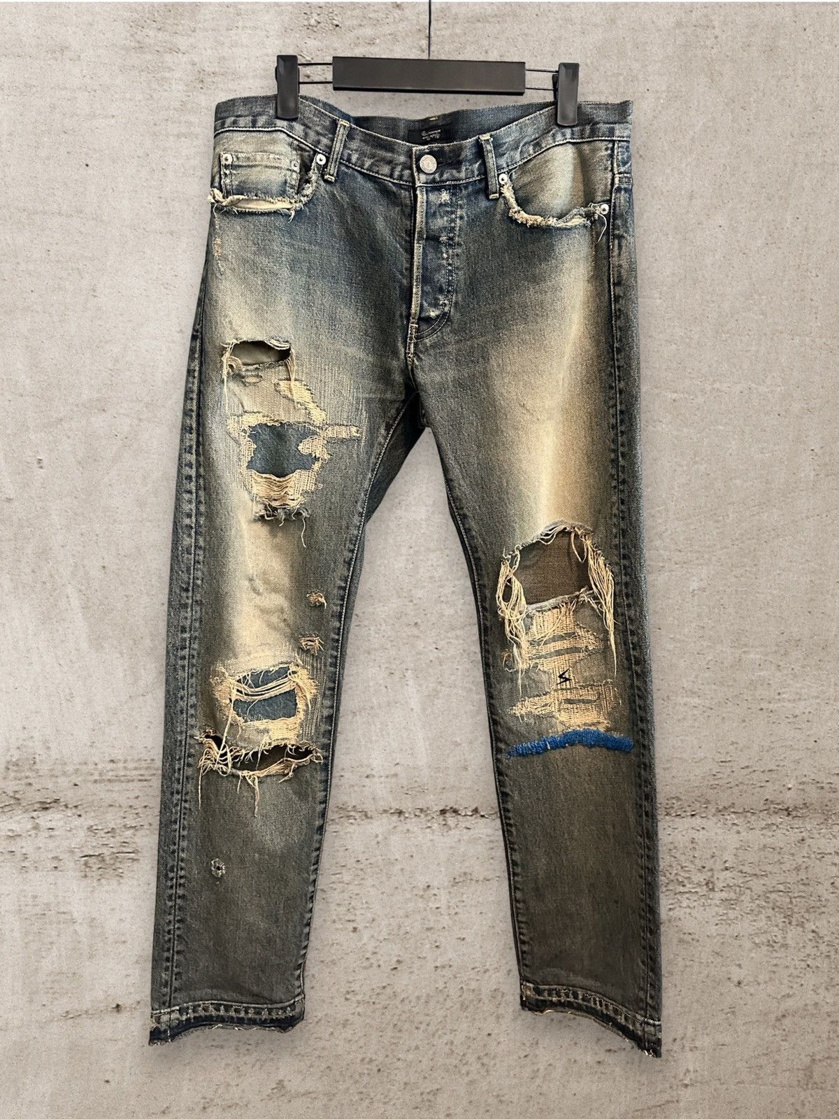 Undercover Undercover 68 denim blue yarn 2010 release | Grailed
