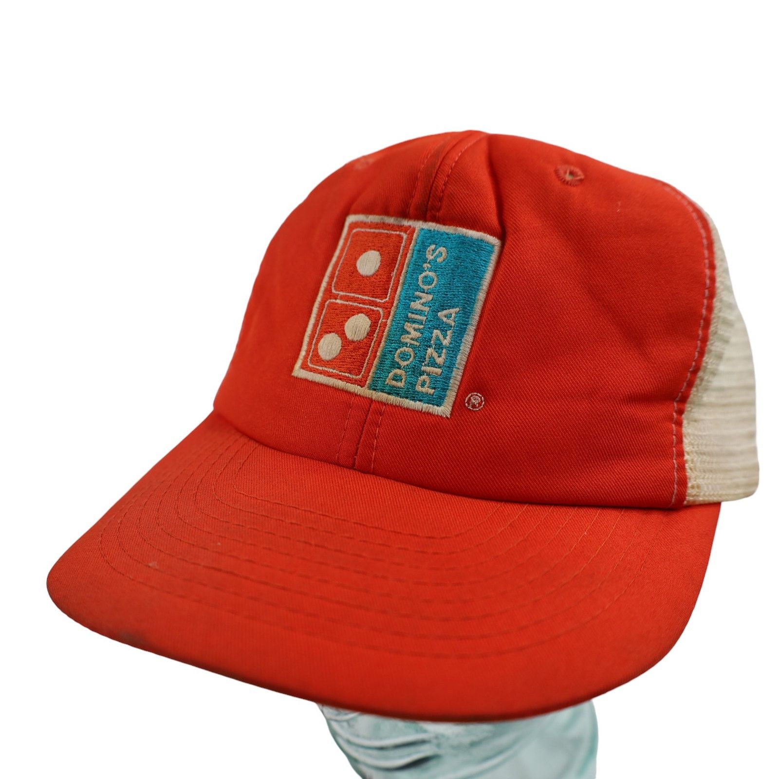 Vintage Vintage Dominos Pizza Mesh Trucker Hat | Grailed