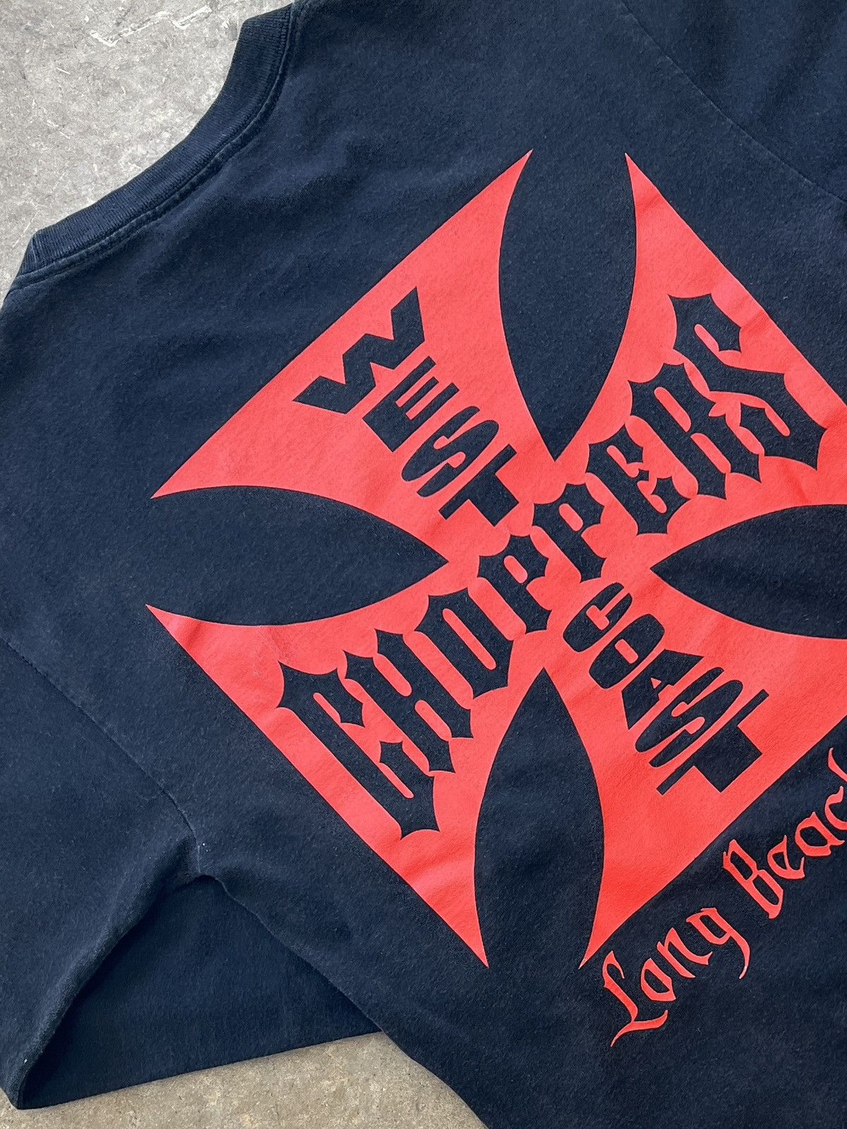 West Coast Choppers Vintage 2000s Flame Long Sleeve West Coast Choppers ...