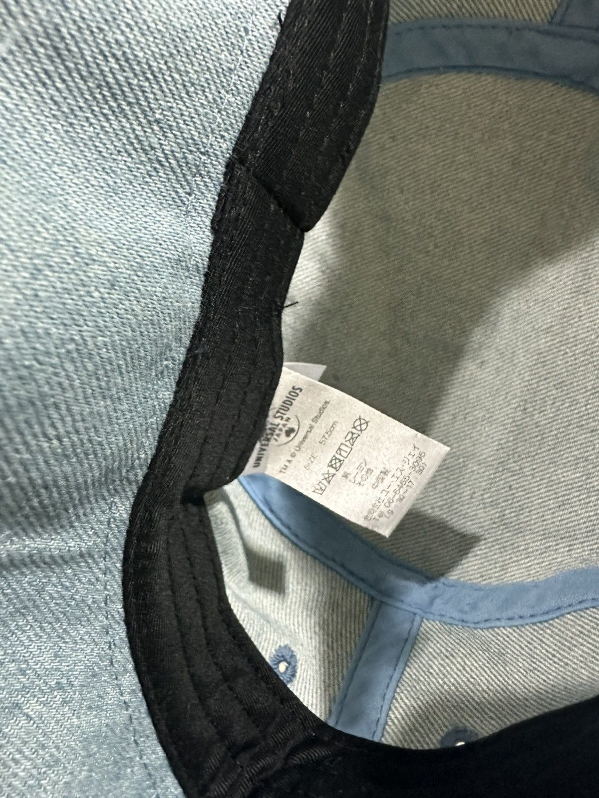 Japanese Brand Distress JAWS Denim Bucket Hat | Grailed