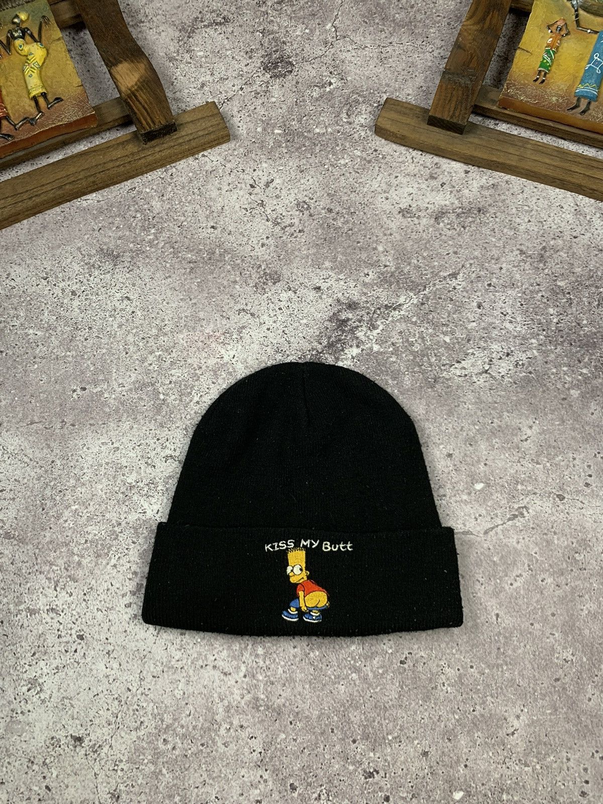 New Era Humor Bart Simpsons Hat Kiss my butt | Grailed