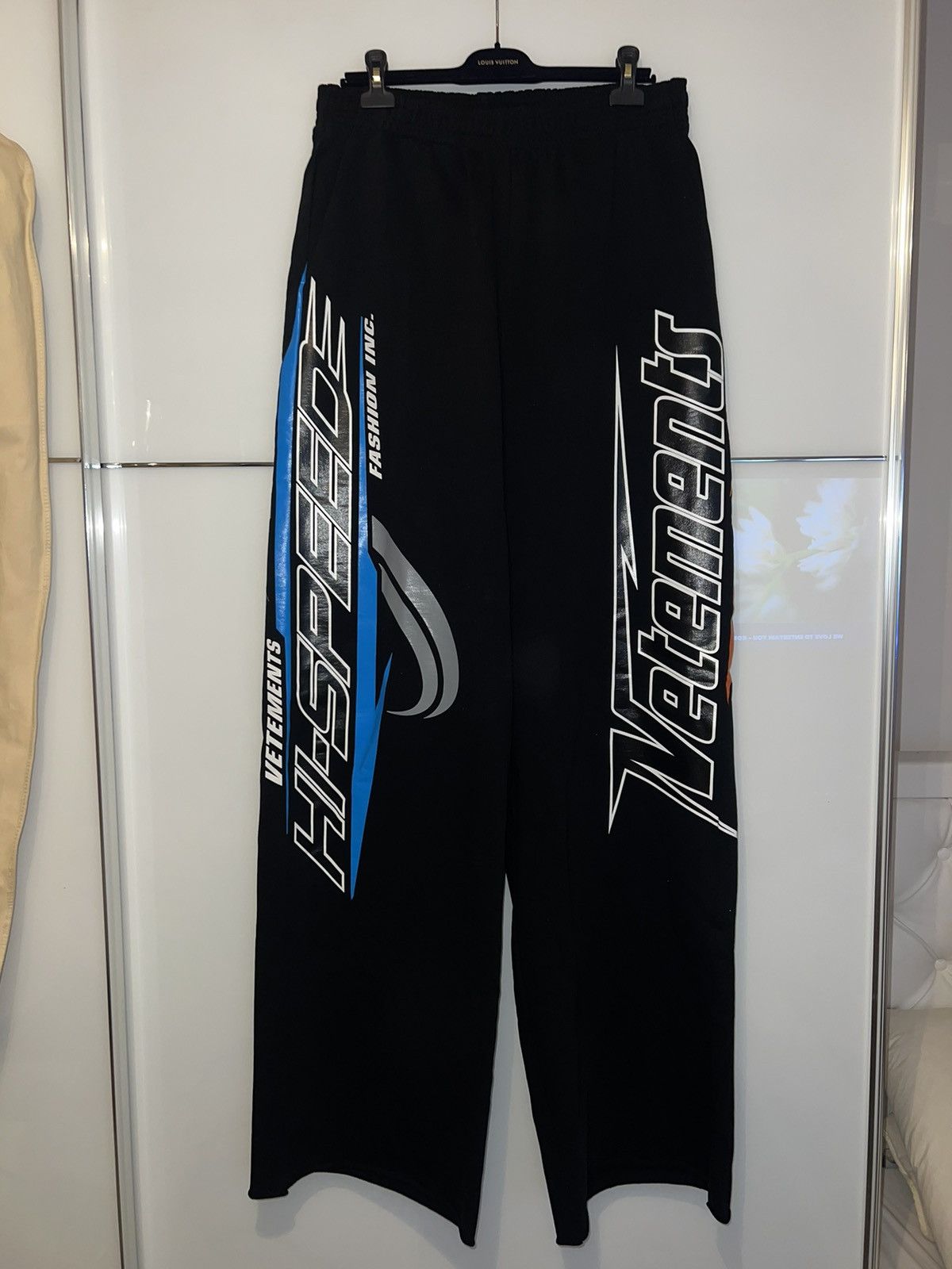Vetements Hi-Speed Wide Sweatpants | Grailed