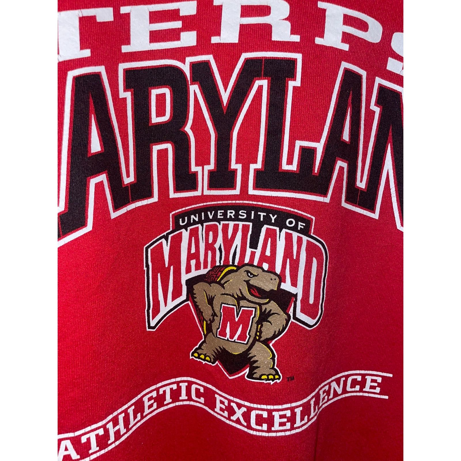 Lee 90s Vintage University Maryland Terps Sweatshirt VTG 1990s | Grailed
