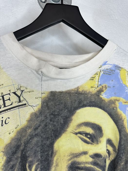 Vintage Vintage Bob Marley All Over Print AOP Map | Grailed