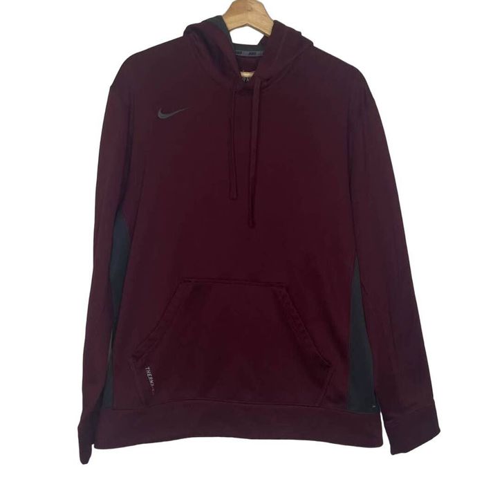 Nike Maroon Nike Hoodie | Grailed