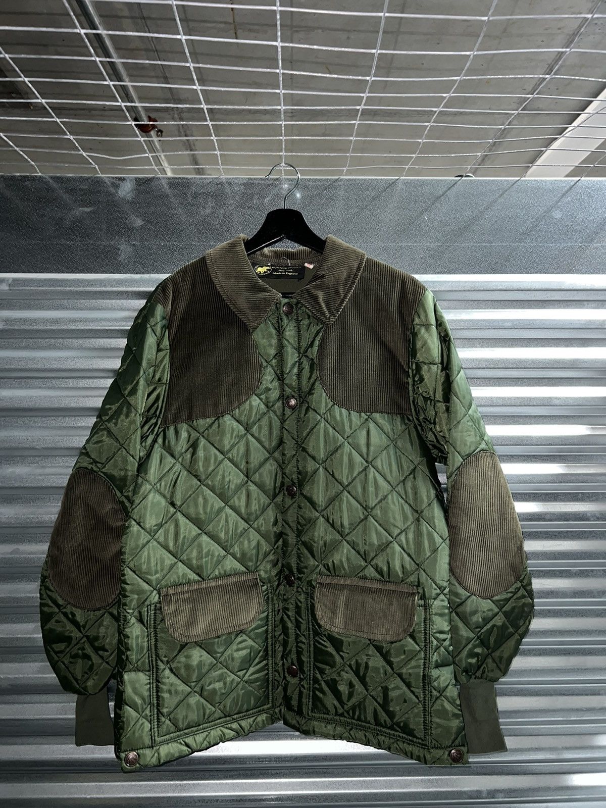 Designer Very Rare Hunting World Quilted Corduroy Hunting Jacket | Grailed