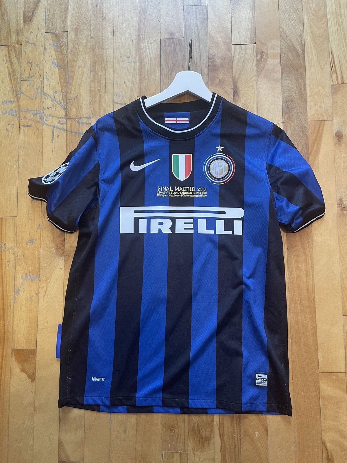 Nike Inter Milan 2010 champions league final kit | Grailed