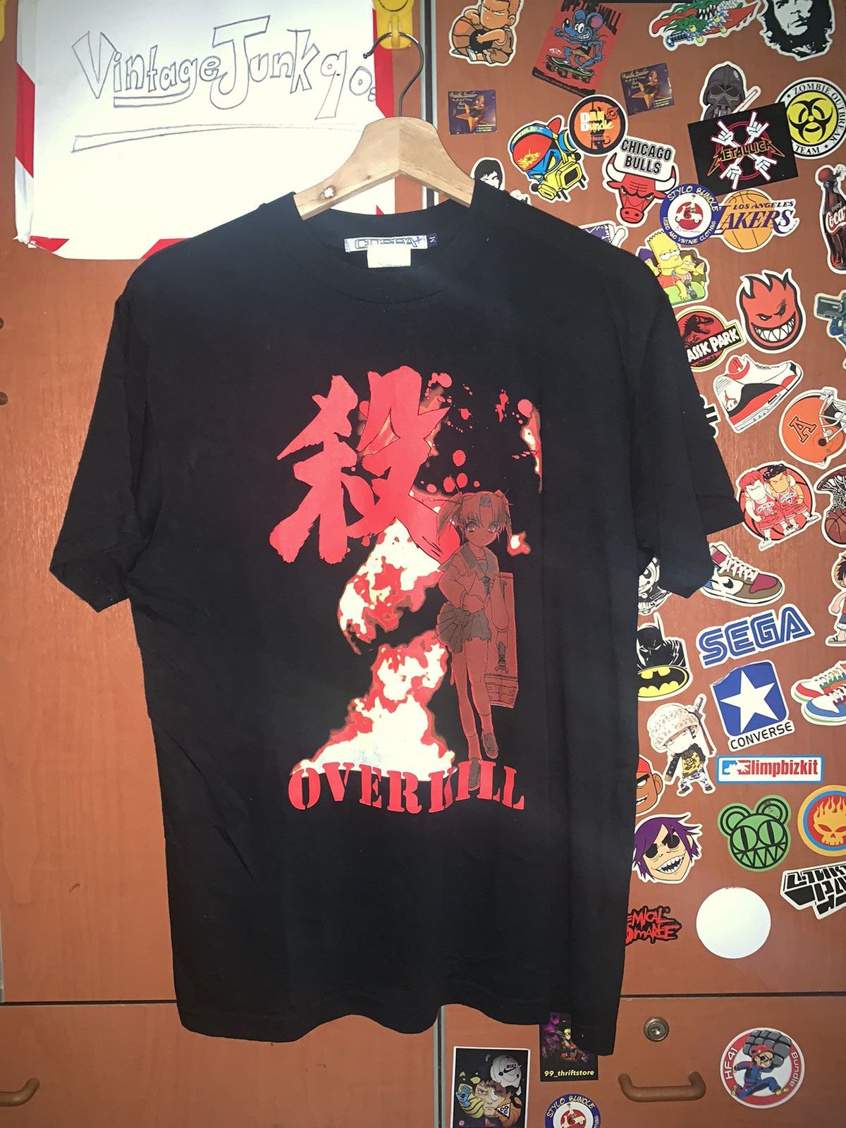 Cartoon Network × Nickelodeon × Vintage Vintage Overkill anime t-shirt ...