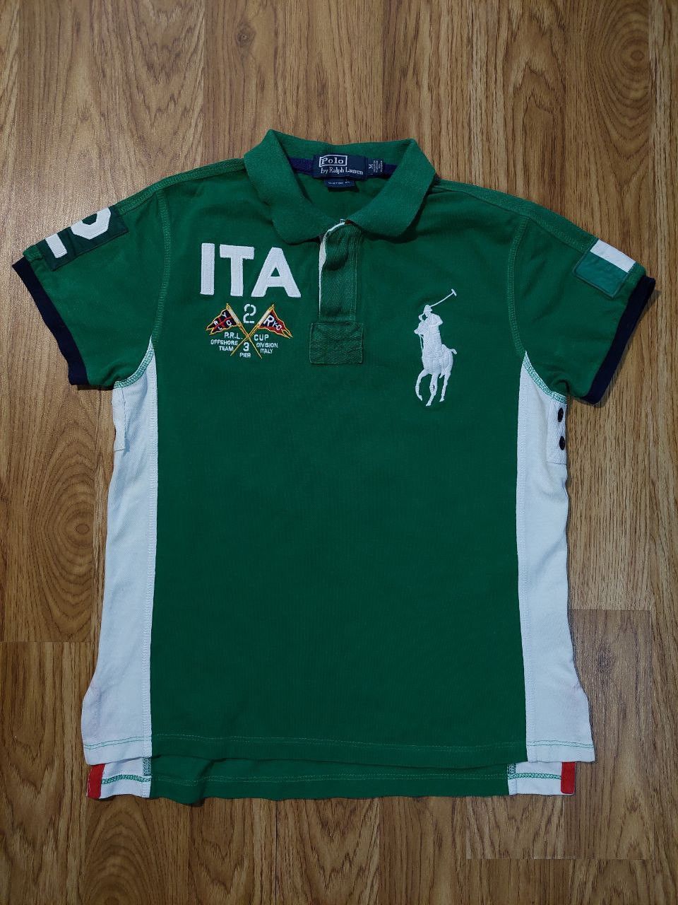 Ralph Lauren Vintage Polo Ralph Lauren Offshore Team ITALY PRL Cup Shirt | Grailed